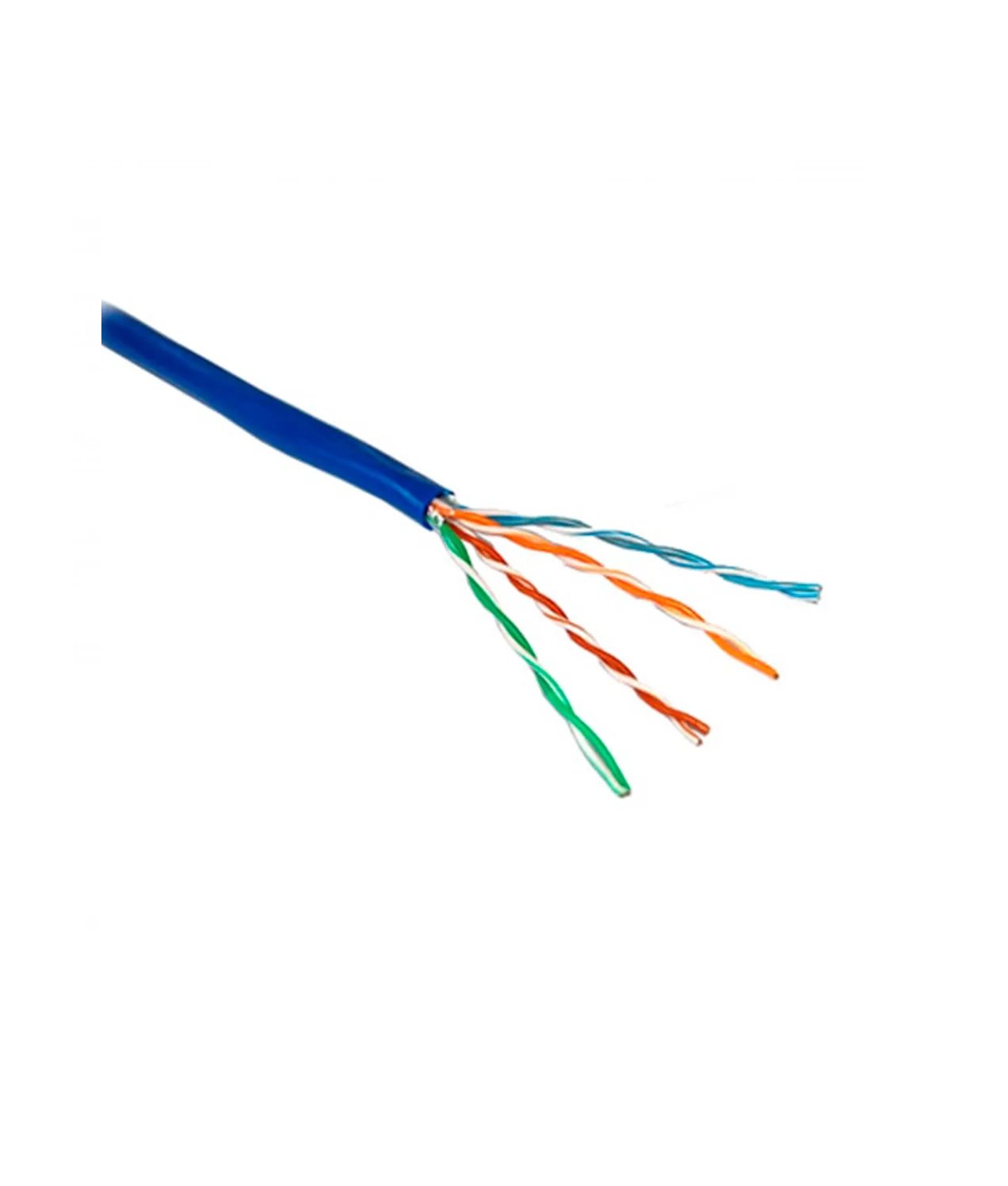 Cabo de rede UTP CAT 5E 305mt azul Forceline