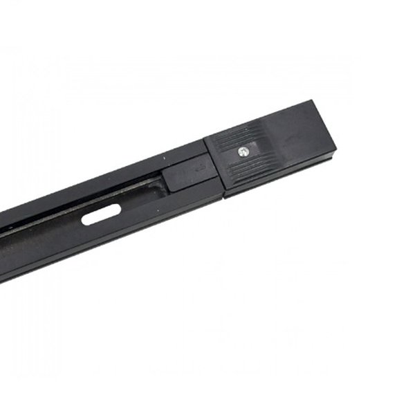 Trilho Eletrificado 1 metro Preto com canaleta