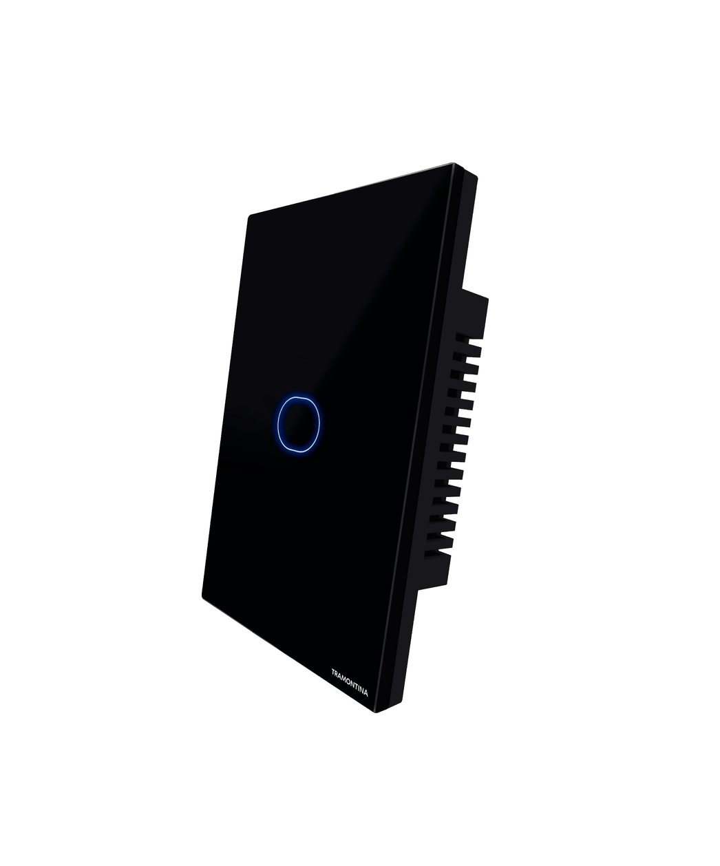 Interruptor Touch Smart Preto com 1 Canal 57199/050 Tramontina