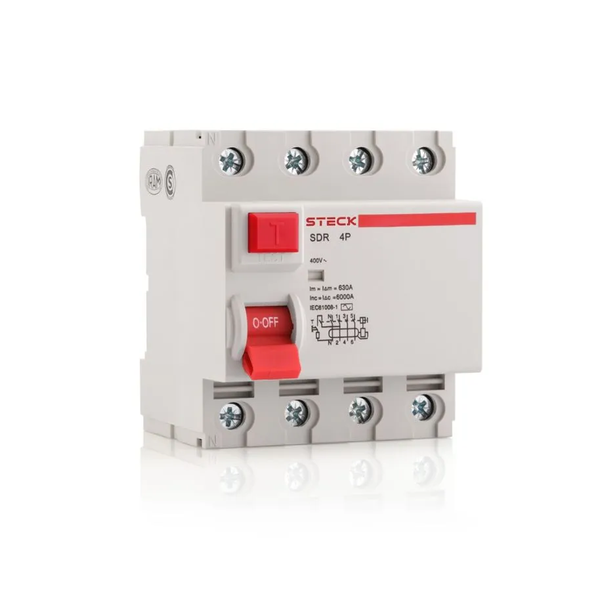 Interruptor diferencial DR 4P 100A 30mA SDR4100003 Steck
