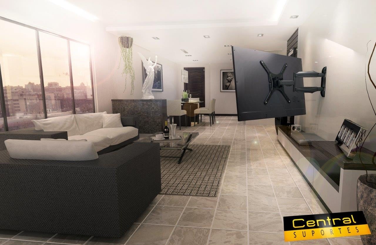 Suporte Articulado TV 26 a 55 Braço Longo KMA28-443L