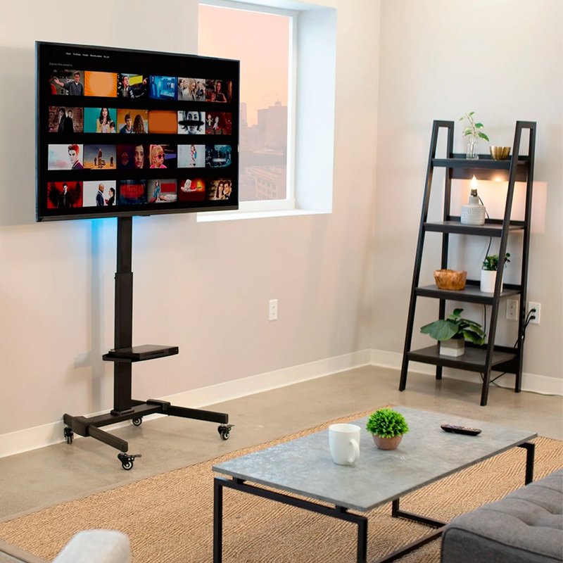 Suporte Pedestal TV 32 a 70 Rodízios SR150 VINIK