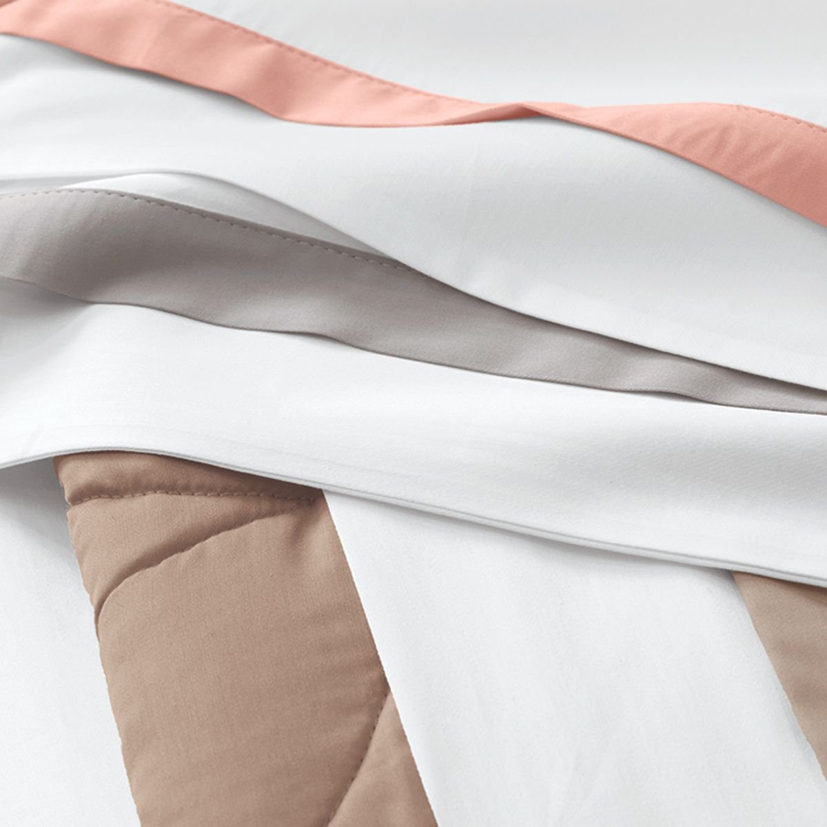 Jogo de Cama Trussardi 300 Fios Cetim 100% Algodão Egípcio Branco ...