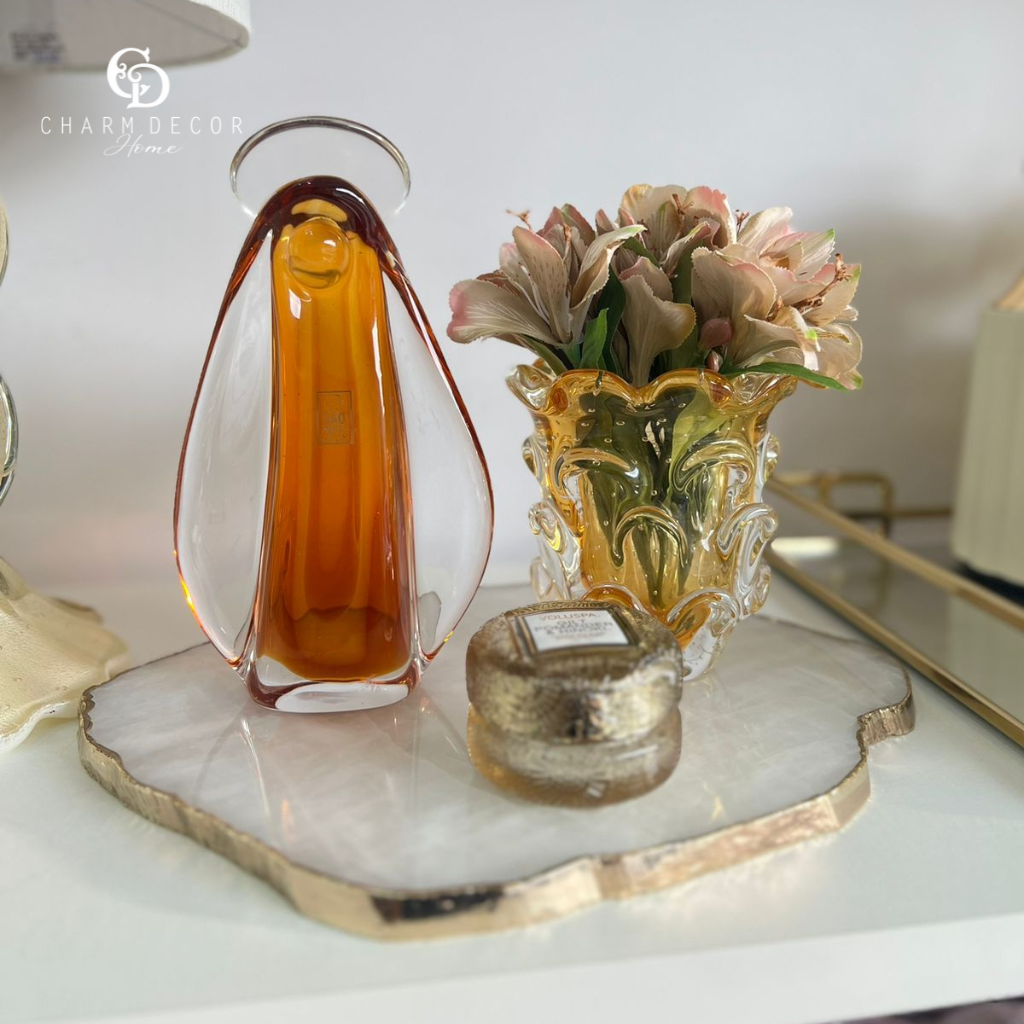 Imagem Nossa Senhora em Murano Âmbar P