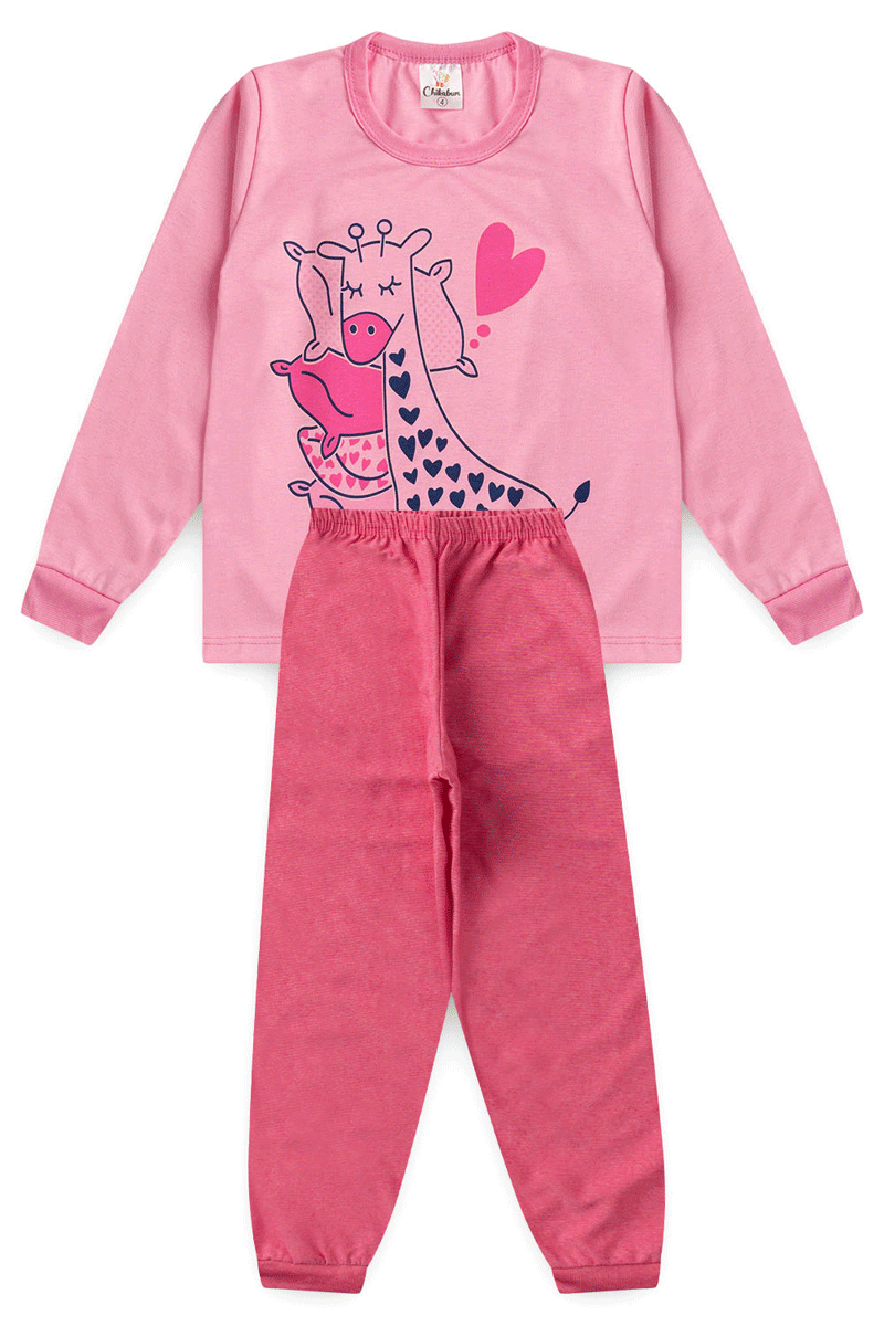 Kit 3 Pijamas Inverno Menina