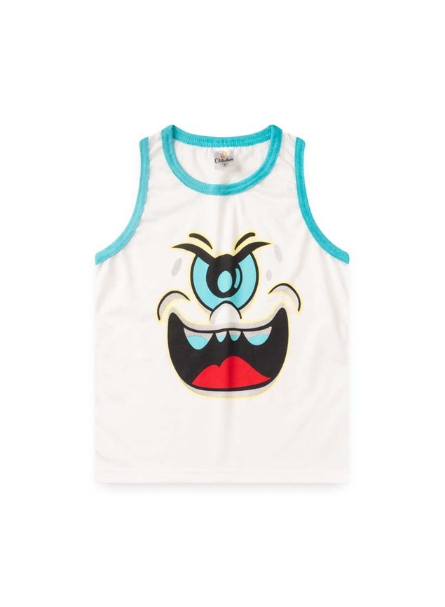 Pijama Menino Regata Monstro Língua