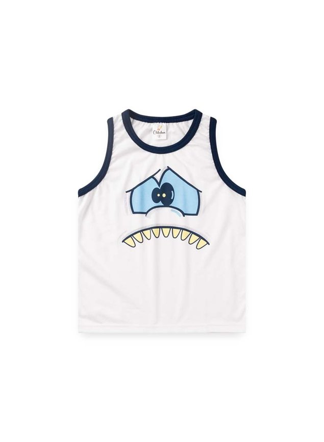 Pijama Menino Regata Monstro