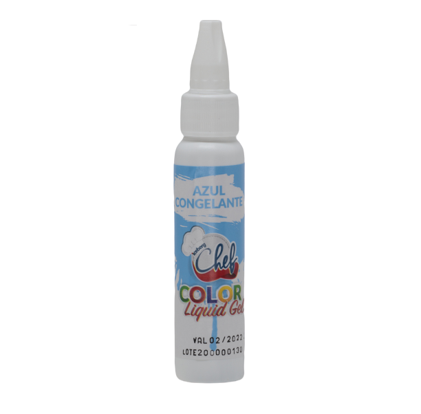 Corante Liquid Gel Azul Congelante 25g Iceberg