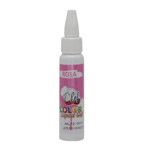 Corante Liquid Gel Rosa Claro 25g Iceberg