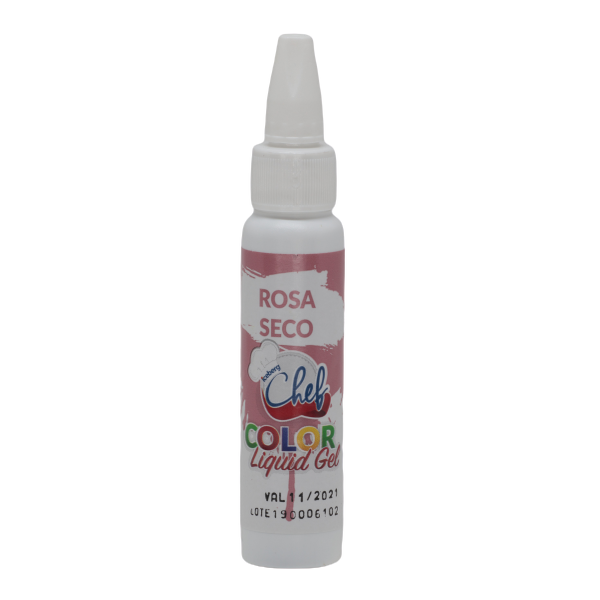 Corante Liquid Gel Rosa Seco 25g Iceberg