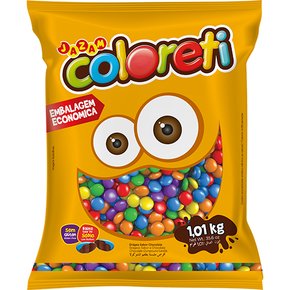 Coloreti Tradicional Sortido 1kg Jazam