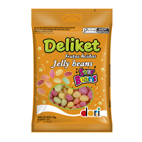 Bala Deliket Acido Confeitado 150g Dori