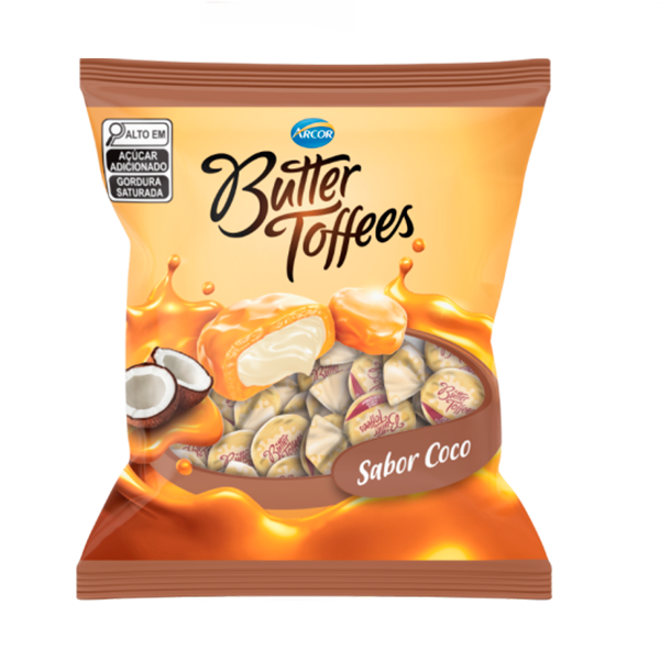 Bala Butter Toffe Coco 100g Arcor
