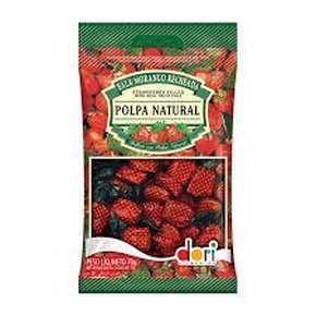 Bala Morango Recheada 70g