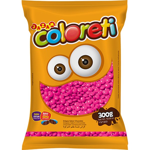 Coloreti Mini Jazam 300g Rosa