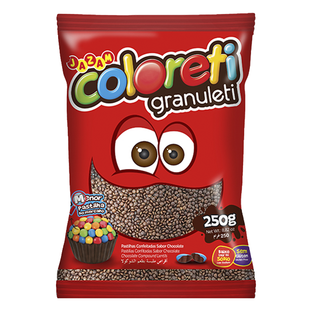 Coloreti Granuleti 250g Marrom