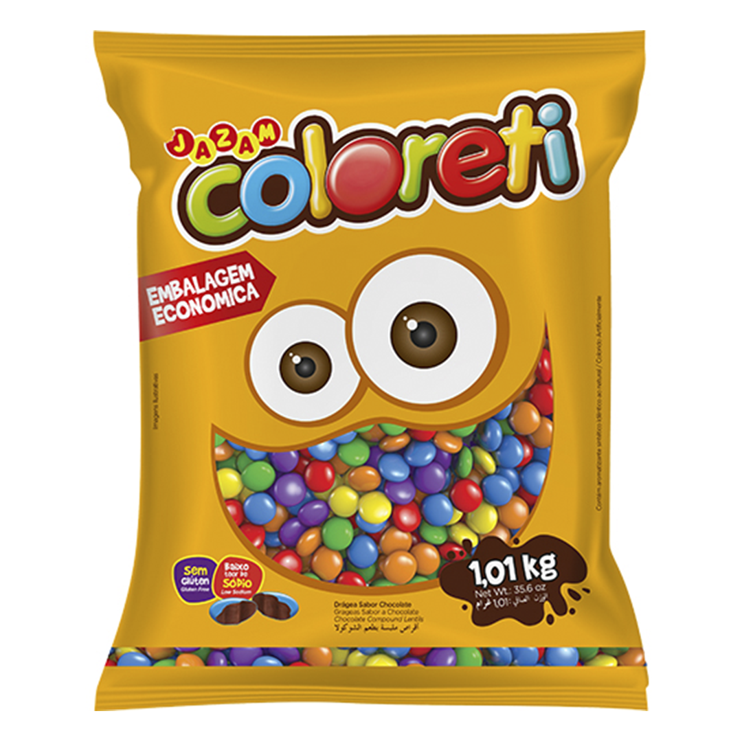 Coloreti Mini Jazam 1kg Colorido
