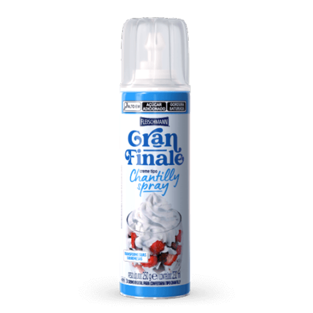 Chantilly Spray Gran Finale Fleischmann 250g