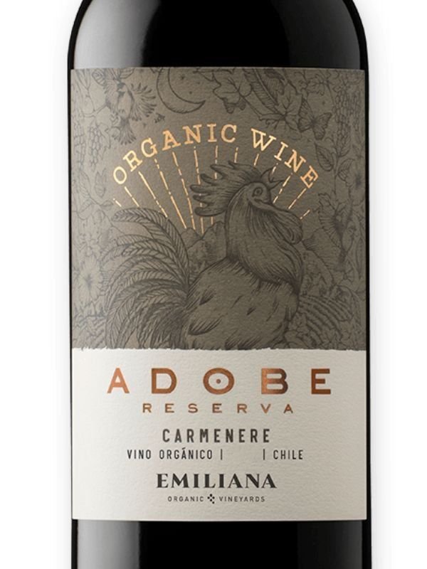 Vinho Tinto Orgânico Adobe Reserva Carménère 750 mL