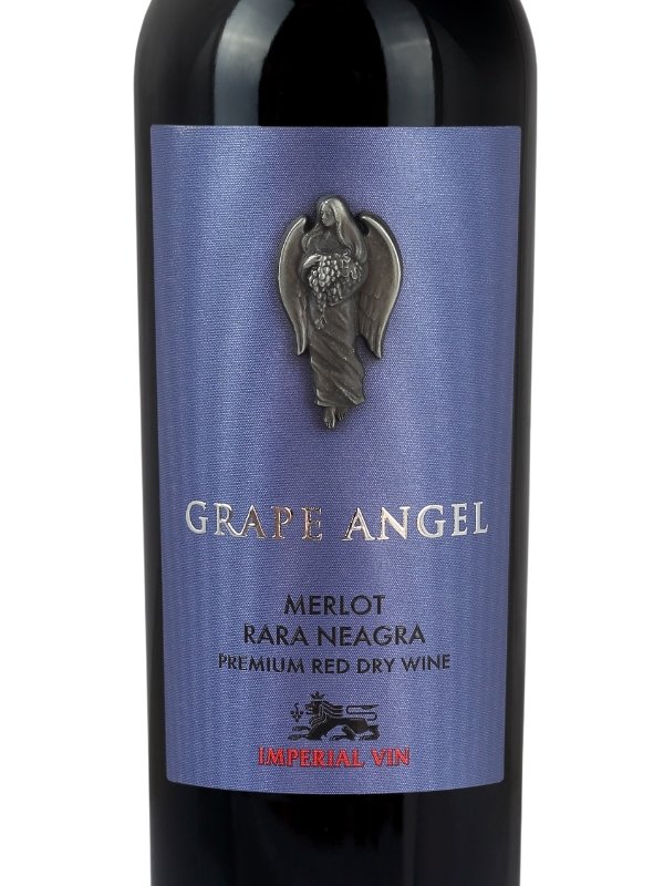 Vinho Tinto Grape Angel Premium Merlot & Rara Neagra 750 mL