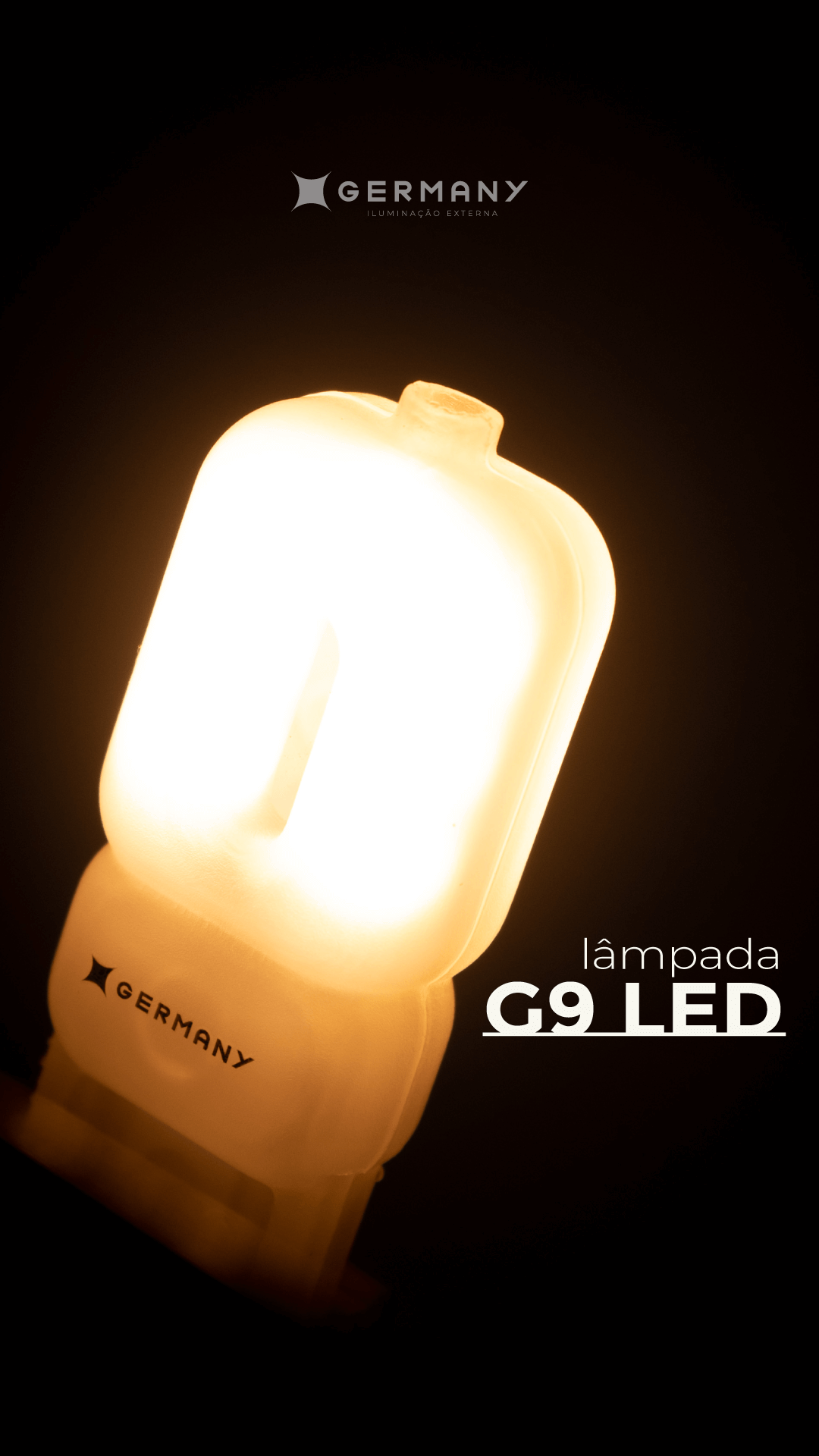 Lâmpada LED Halopin G9 2200K 2,5W 127v - Camicado