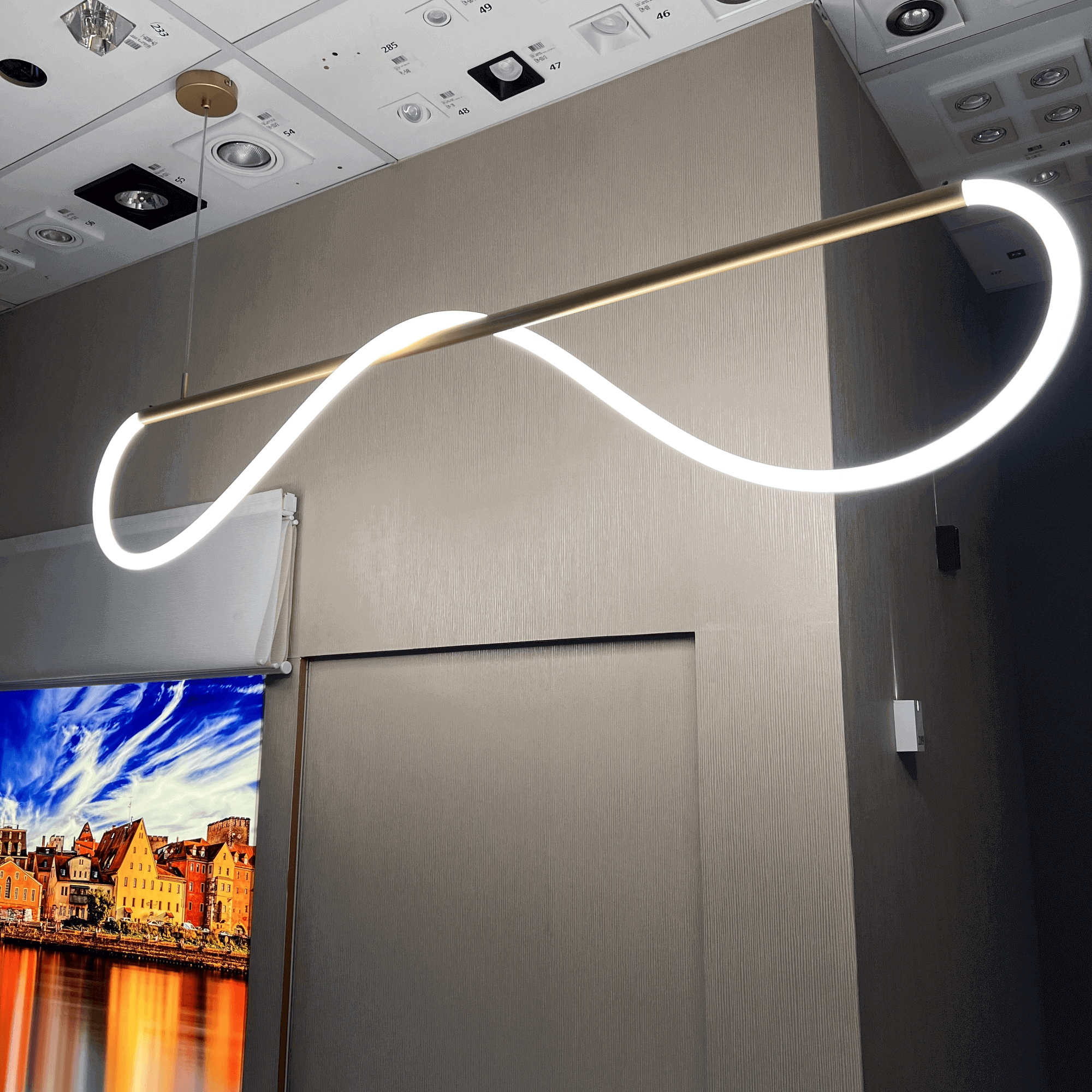 Pendente Tubo LED Flexível Pagani Design - 3000K 48W