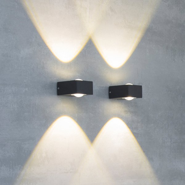 Arandela Led Ergon Externo 6W 3000K Bivolt - AstraLED