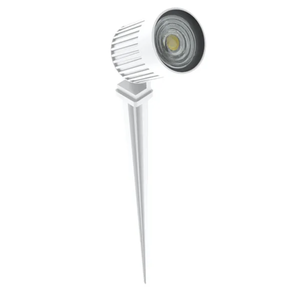 Espeto de Jardim Finco 2700K 6W Bivolt Ø4,8x25,8cm Alumínio - Interlight 3026-S