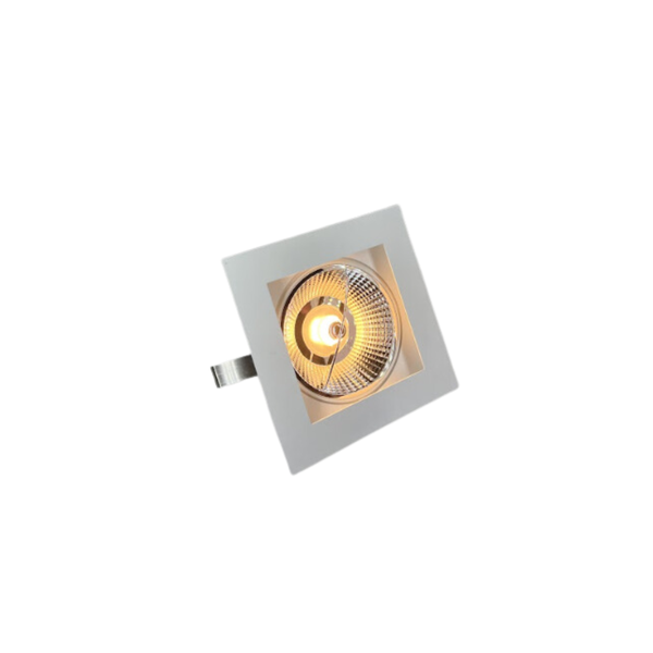 Spot de Embutir AR 111 Quadrado de Alumínio - Clear Iluminação