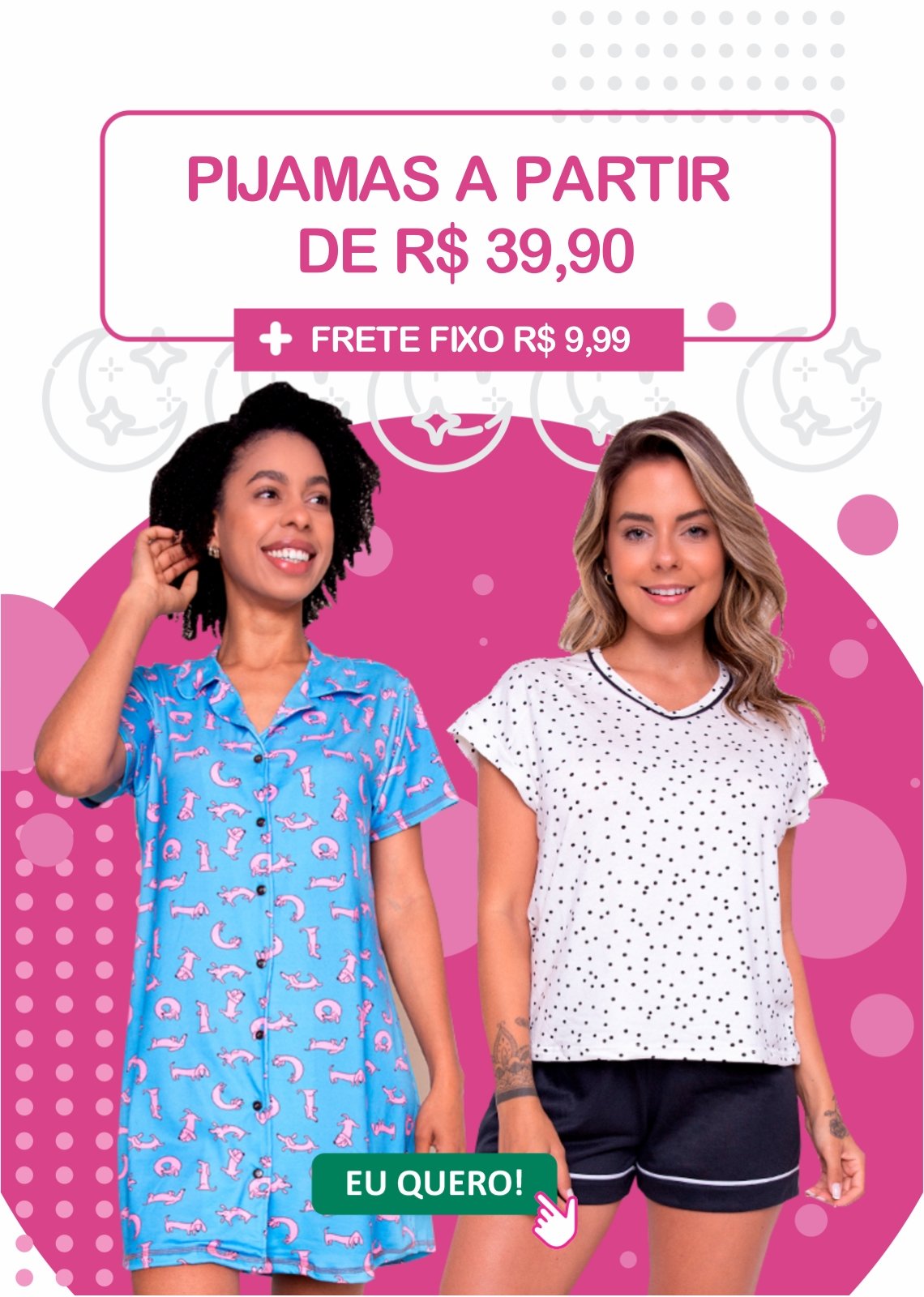 Pijamas, Pantufas, Acessórios Pink Dream - Pink Dream