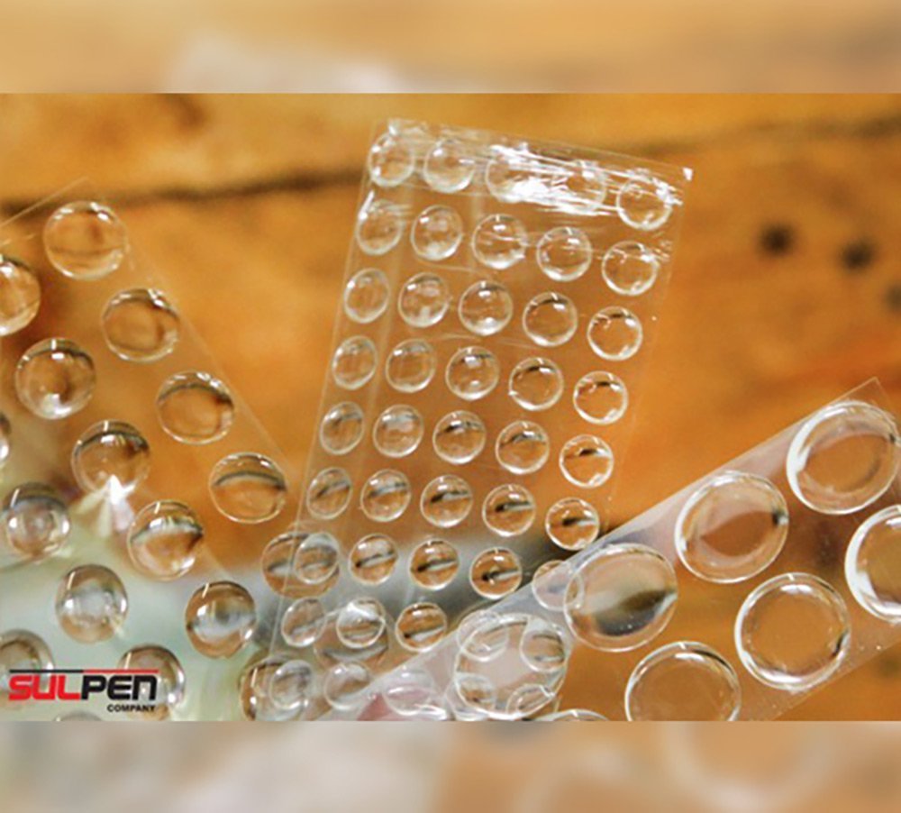 Batente Silicone Gota Protetor Transparente c/50un
