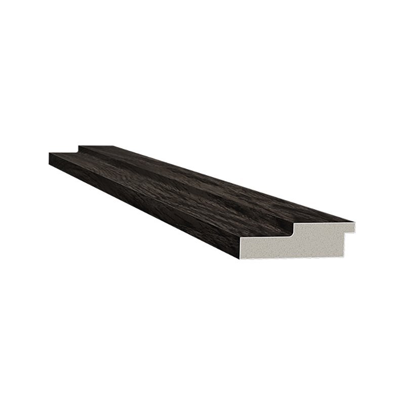 Alizares Poliestireno Ripado 75 2,80m Santa Luzia Ebano