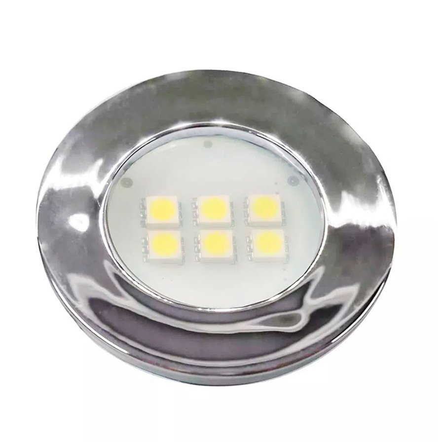 Luminária Pontual Circular 6 Super LED 3000K 110/220v Nuze