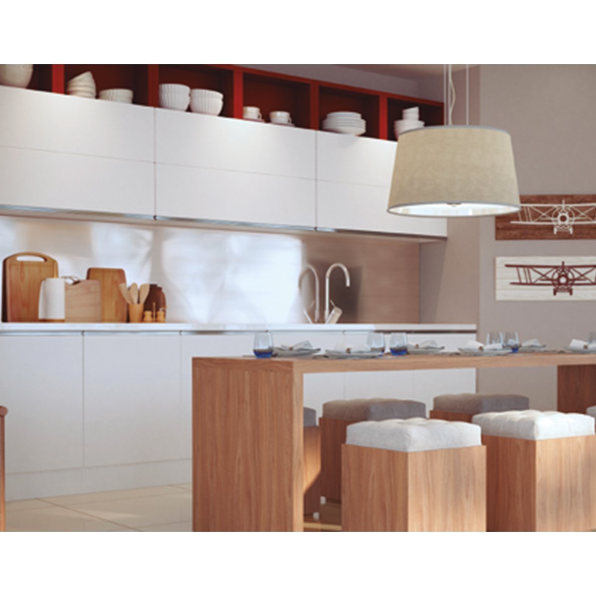 MDF 2 Face 1,85x2,75m Maxi Branco Colors Guararapes