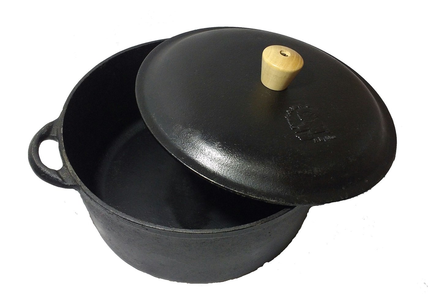 Panela de Ferro Fundido 320mm x 15cm - 10,7L – Nonna / Vovó Tampa Ferro