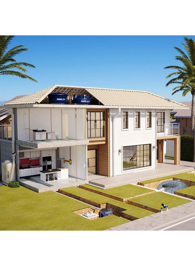 Caixa D'Água Polietileno 3000L FORTLEV