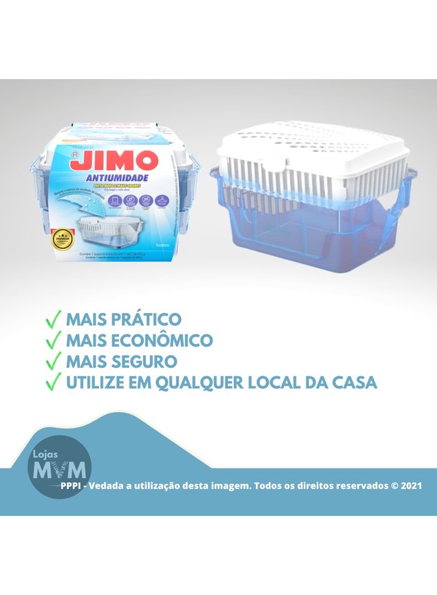 Jimo Antiumidade Aparelho + Refil 450 Gramas