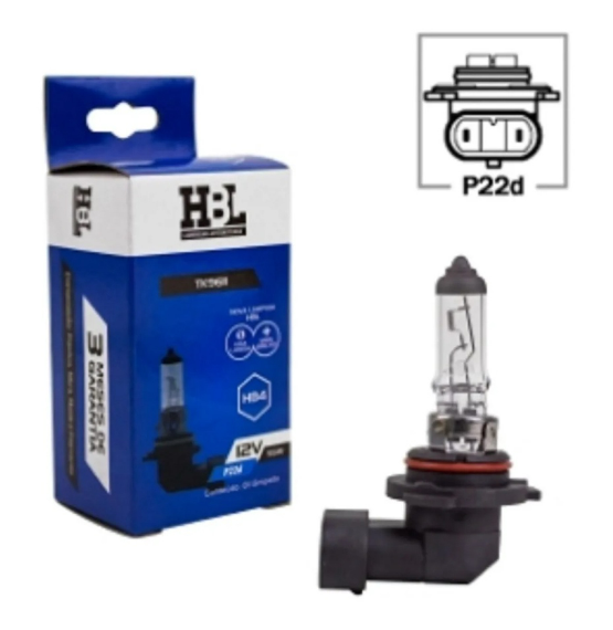 Lampada HB4 12V 55W Base P22D 9006 HBL TK9611