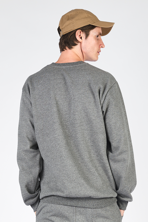 Casaco de Moletom Masculino Basic Mescla