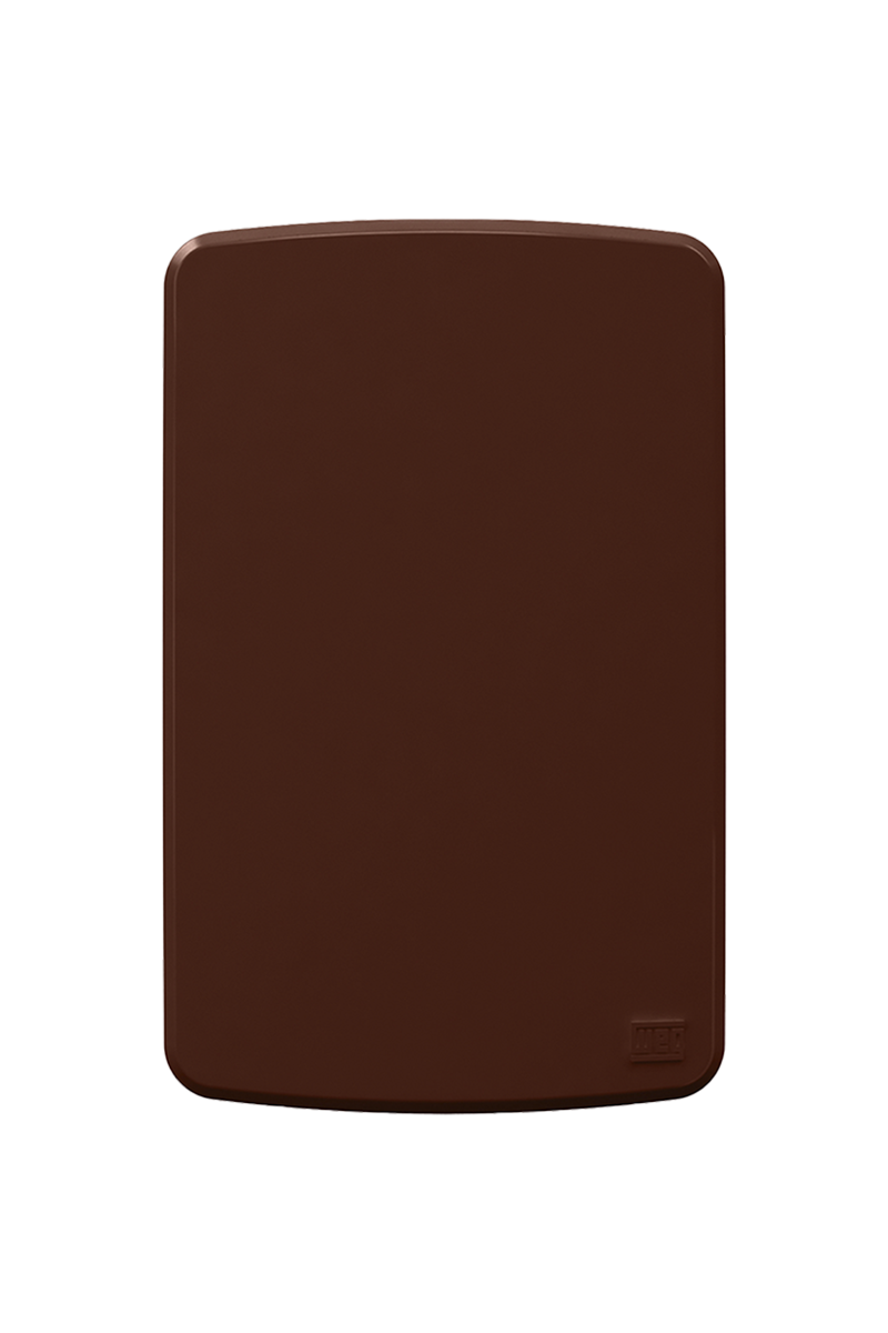 Placa Composé Marrom 4x2 Cega Weg