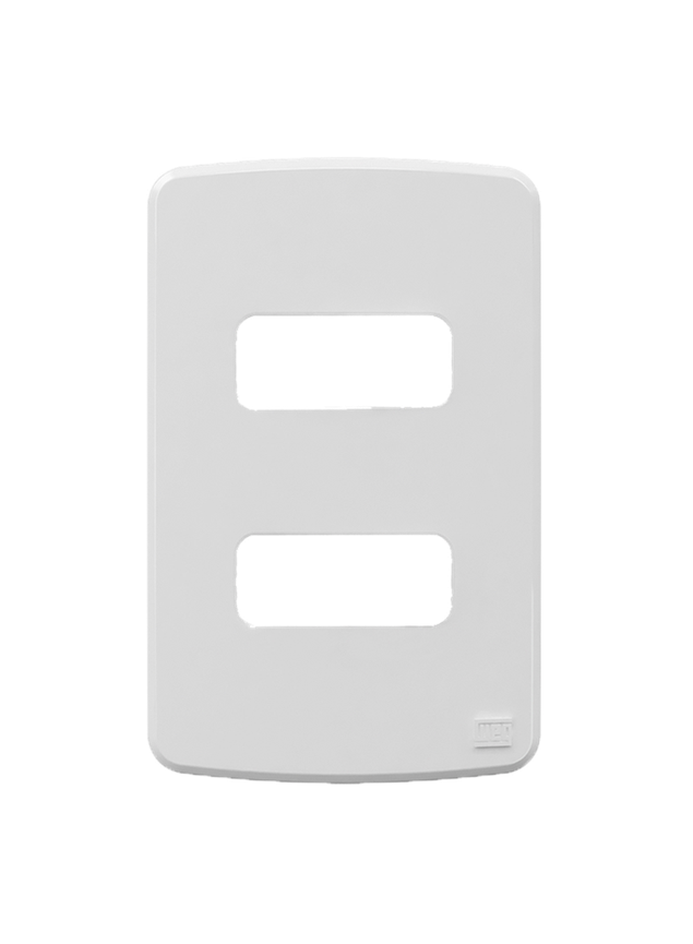 Placa Composé Branco 4x2 2 Posições Weg
