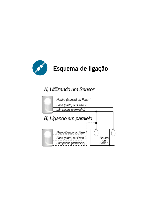 Sensor de Presença Microcontrolado Frontal - Exatron