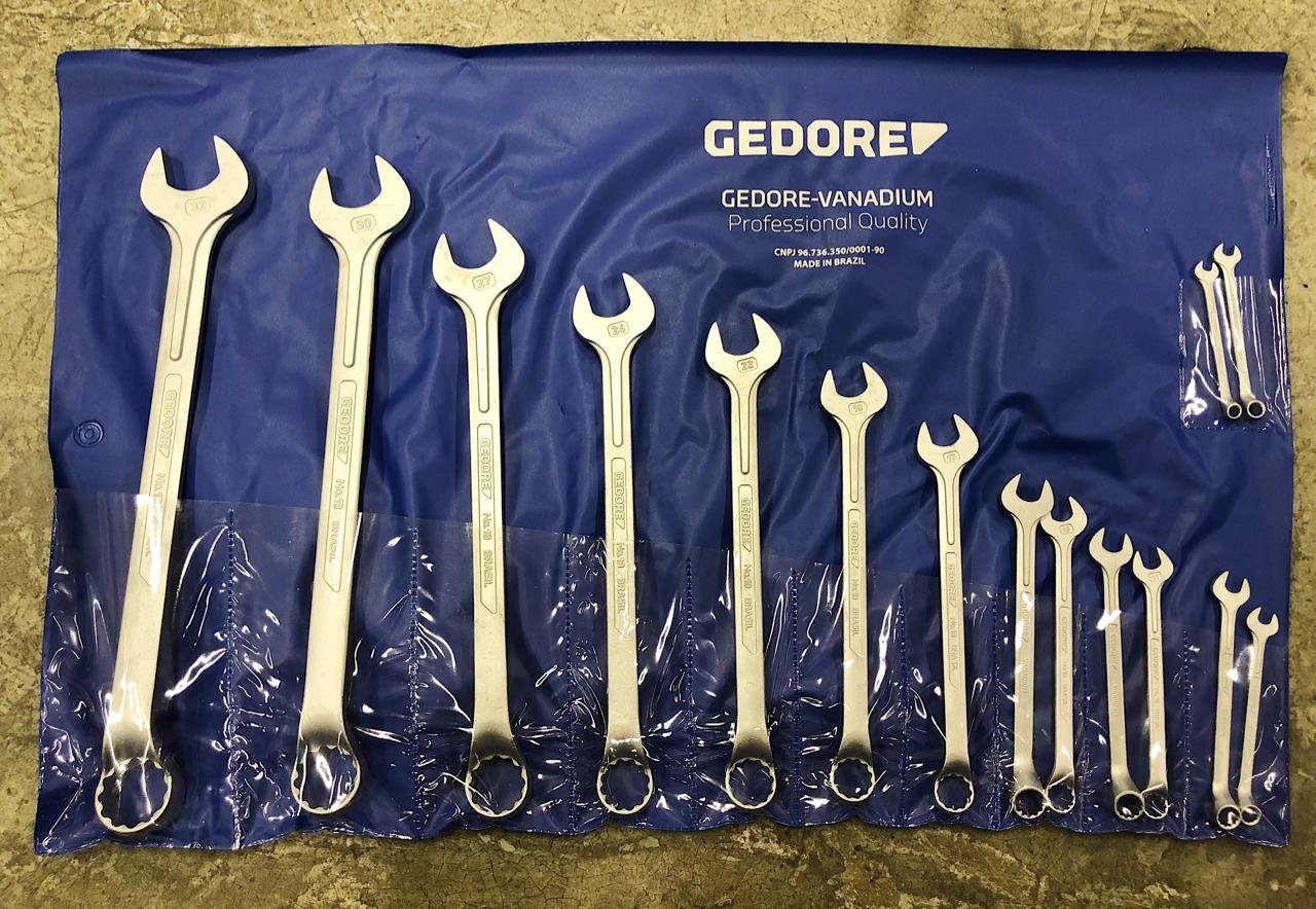 Jogo de Chave Combinada 6 A 32mm 15 Peças Gedore | COREBRAL