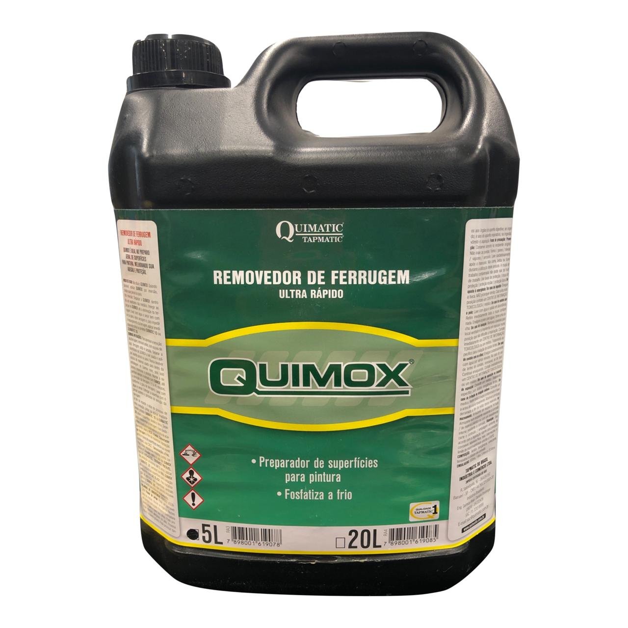 Removedor de Ferrugem Quimox 5L Quimatic RA3 | COREBRAL
