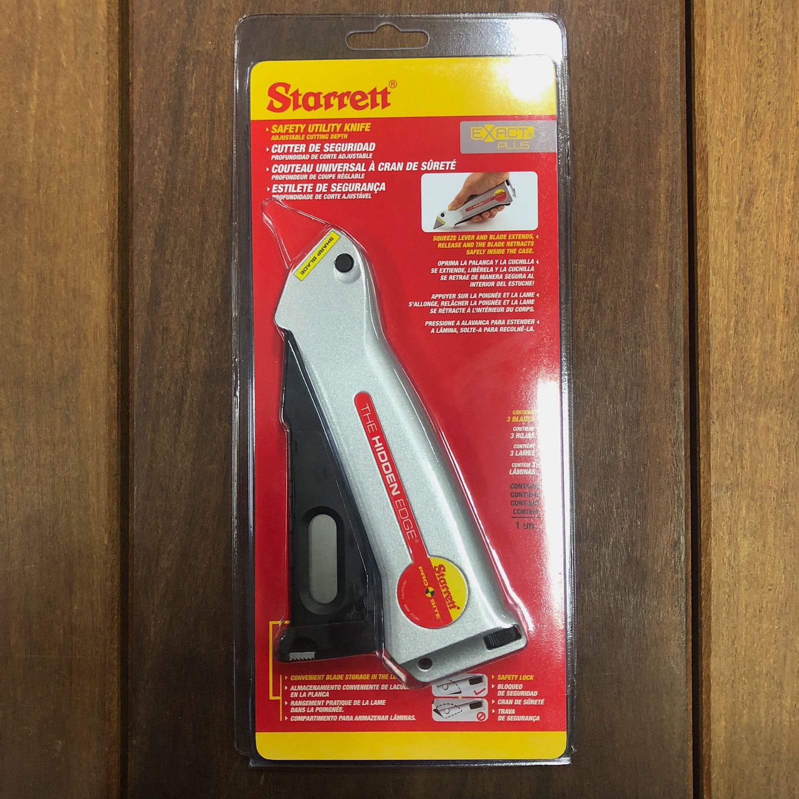 Estilete Trapezoidal Starrett Hidden Edge S011 | COREBRAL