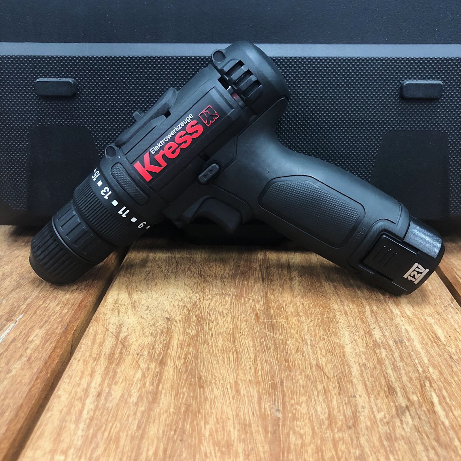 Furadeira Parafusadeira Bateria 12 Volts Kress KDN600 | COREBRAL