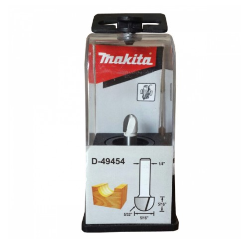Fresa para Tupia Ponta U 5/16" Haste 1/4" Makita D-49454 | COREBRAL