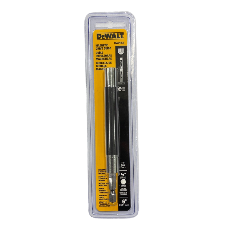 Extensão Magnética para Bits com Guia 1/4"X150mm Dewalt DW2055 | COREBRAL