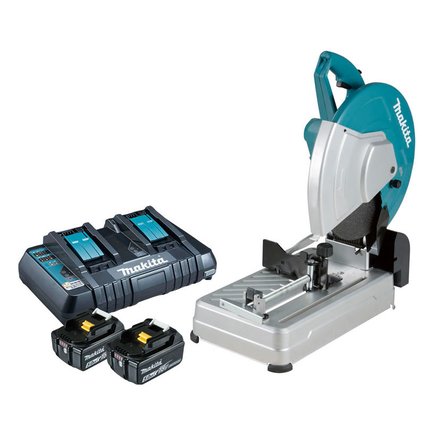 Serra Rápida Policorte Bateria 36V 14" DLW140PT2 Makita| COREBRAL