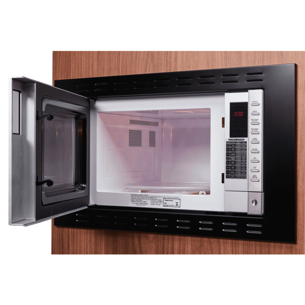Forno Micro-ondas Fit Line Embutir 25L Frontal Preto Fischer 220v